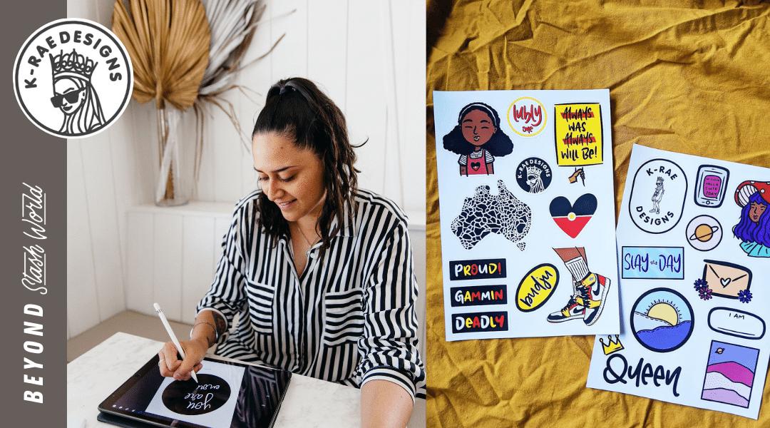 Beyond Stash World | Kim of K-Rae Designs