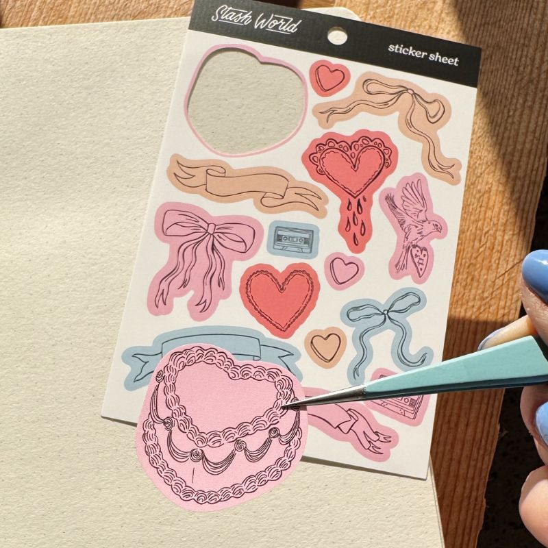 Decorative Sticker Sheets - Stash World Australia