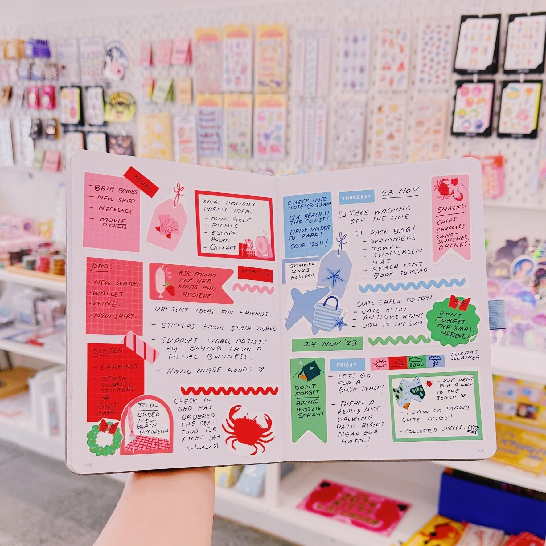 Nautical and Mermaid Planner and Journal Stickers | Stash World Australia