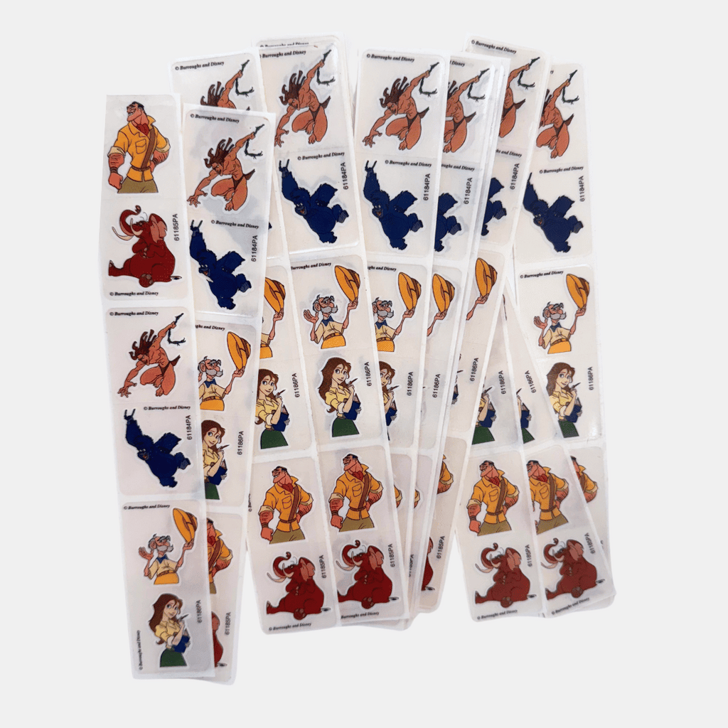 Disney Tarzan - Sticker Strips (1999) Vintage Deadstock | Stash World ...