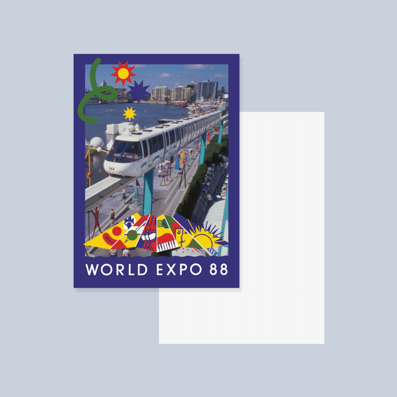 World Expo '88 Brisbane Postcard - Stash World Australia