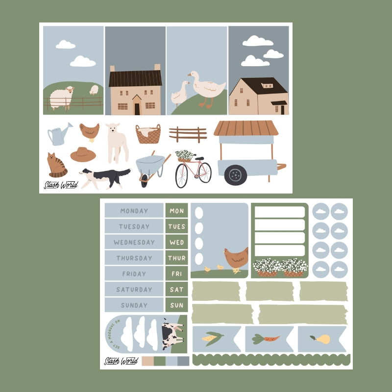 Farmers Market Sticker Kit - Stash Sticker Club | Stash World Australia
