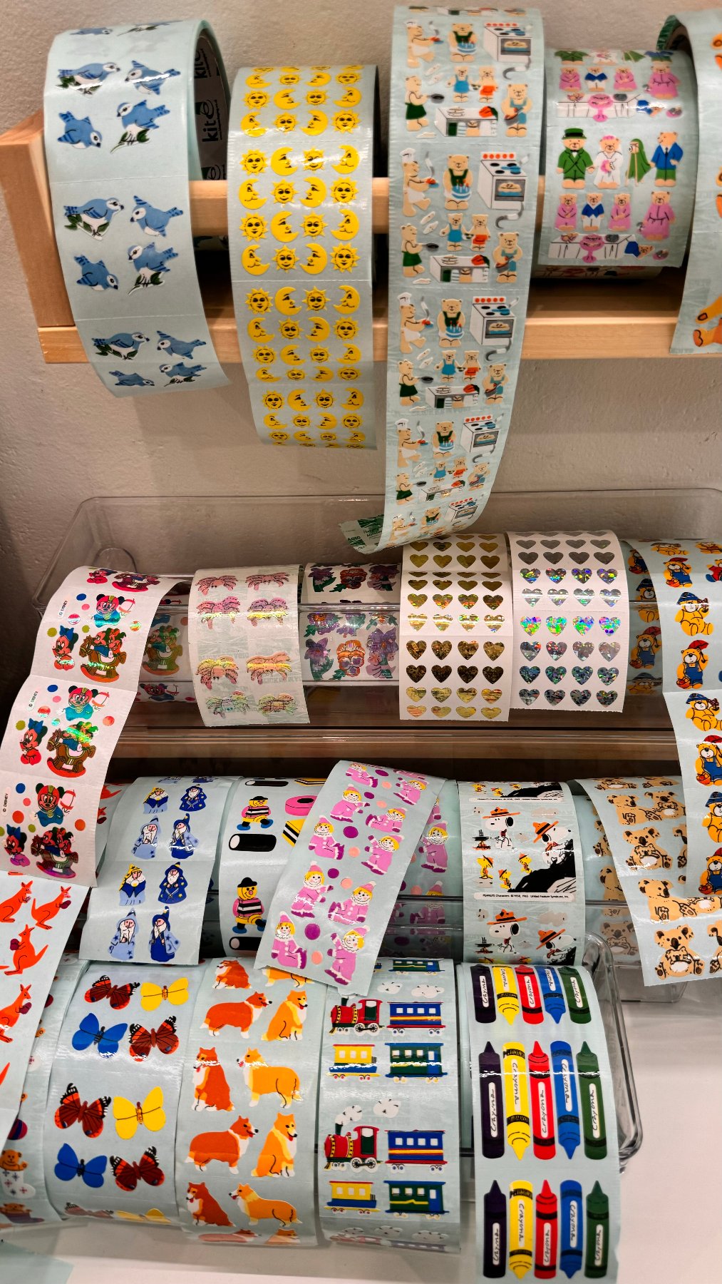 Stickermagic stickers from the roll - Retro Stickers | Mini printer ...