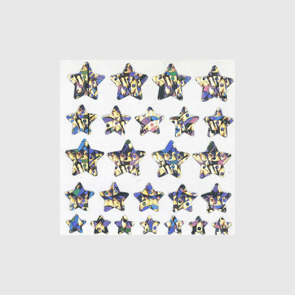 Stickermagic stickers from the roll - Retro Stickers | Glitter Mini ...