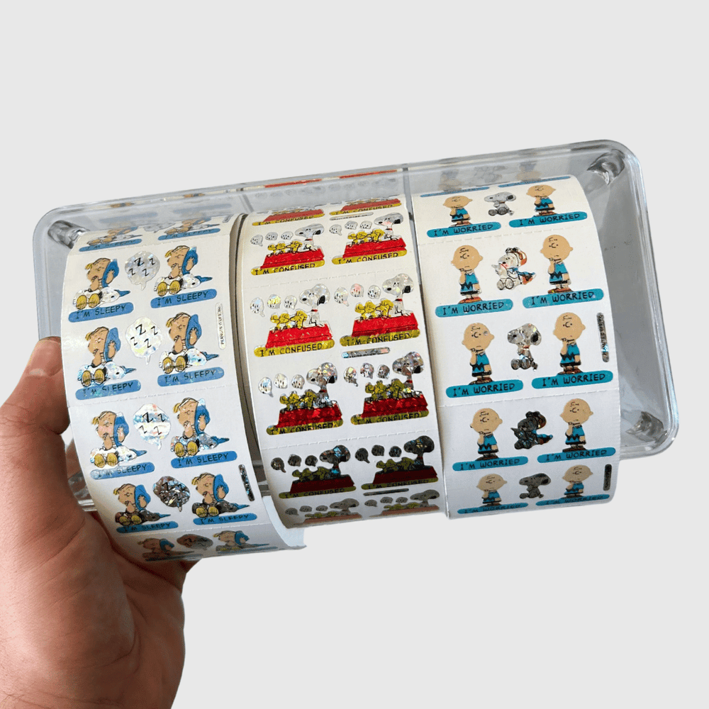 Stickermagic stickers from the roll - Retro Stickers | Glitter Mini ...