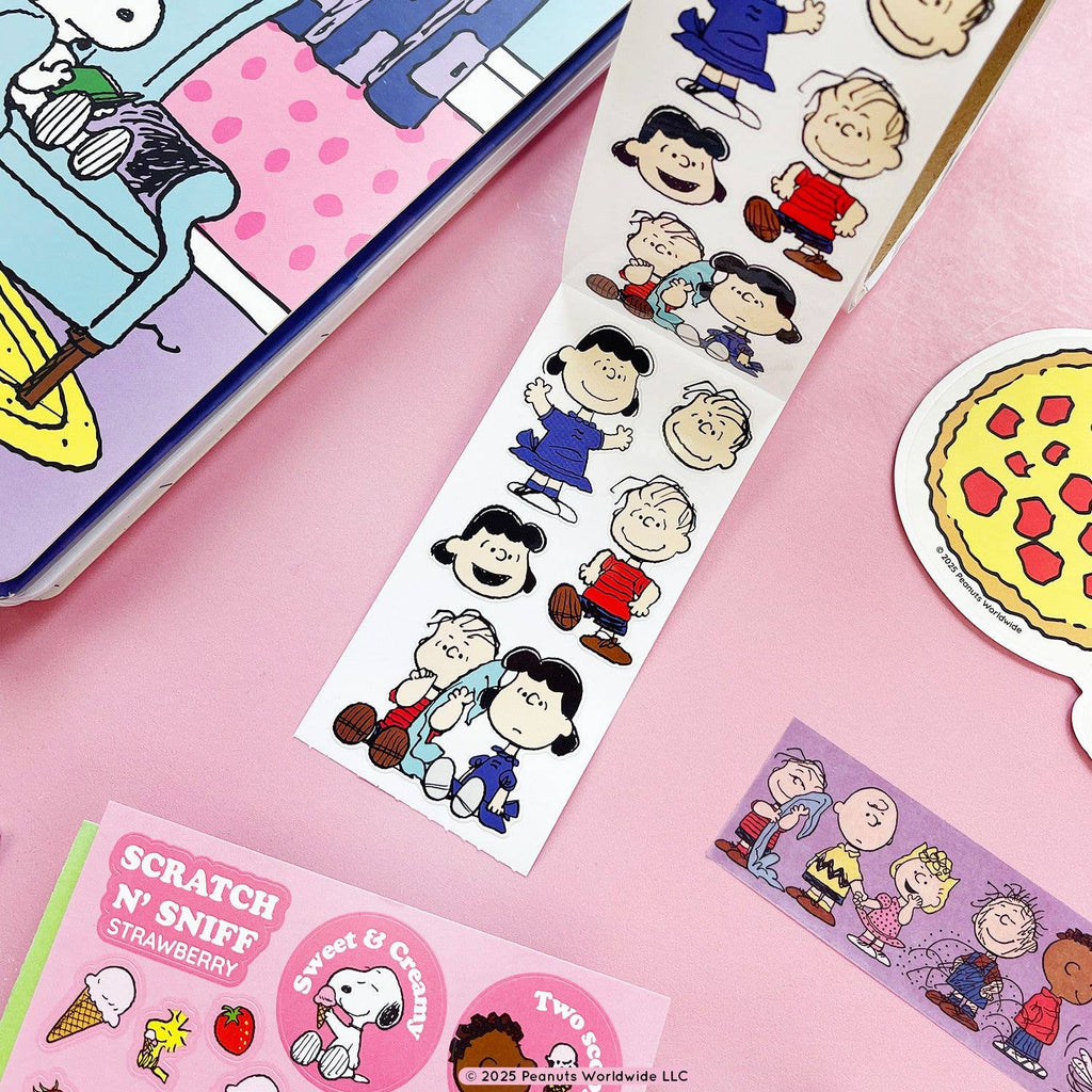Peanuts: Lucy & Linus - Mini Sticker Sheet off the Roll – Stash World