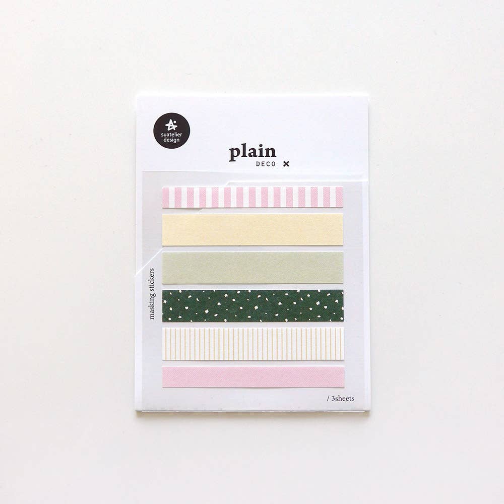Plain.69: Pale Tabs - Sticker Sheet (3 Pack) – Stash World