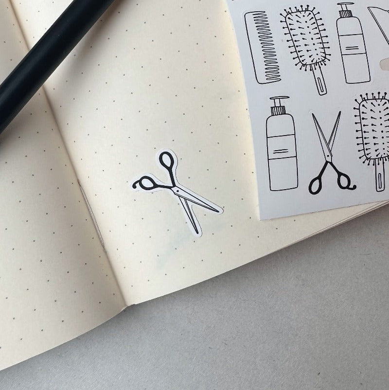 Hair Things - Mini Sticker Sheet | Stash World Australia